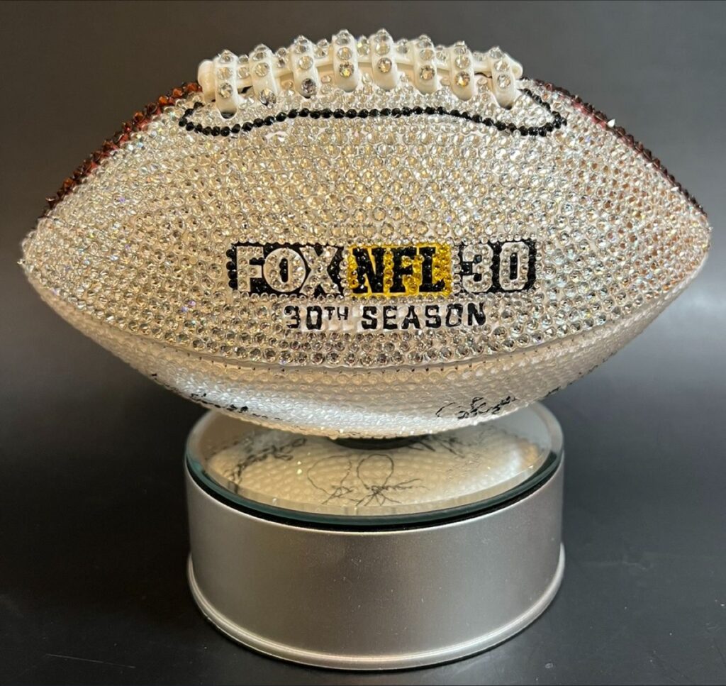 Custom Swarovski Footballs for Events | Personalize Yours Today!